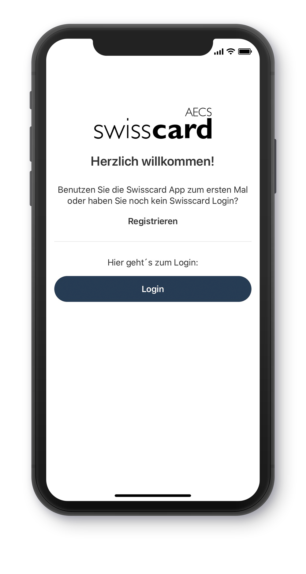 Swisscard App register | Help-Center | Swisscard AECS